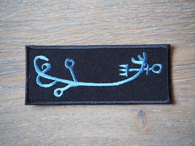 Ottastafur (Icelandic Magical Stave / Galdrastafir) Patch (colors ...