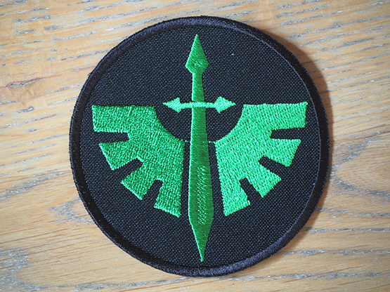 WARHAMMER Symbol (DARK ANGELS) Patch (colors) | Depressive Illusions ...