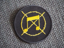 NOISE / GRINDCORE / NOISECORE Symbol Patch (yellow) | Depressive ...