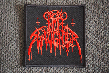 NUNSLAUGHTER patch (red) | Depressive Illusions Records
