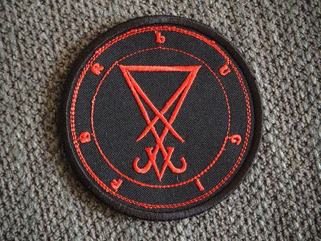 LUCIFER SIGIL Patch (colors) | Depressive Illusions Records