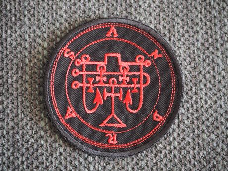Demon ANDRAS SIGIL Patch (colors) | Depressive Illusions Records