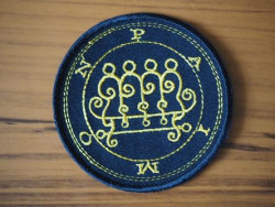 Demon PAIMON SIGIL Patch (colors) | Depressive Illusions Records