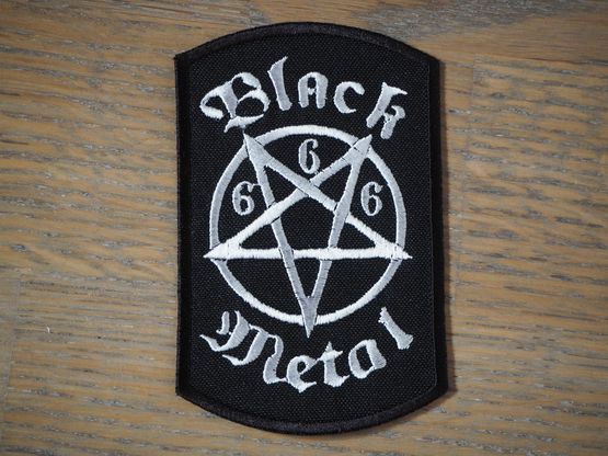 BLACK METAL 666 patch | Depressive Illusions Records