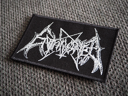 Enthroned logo patch | Depressive Illusions Records
